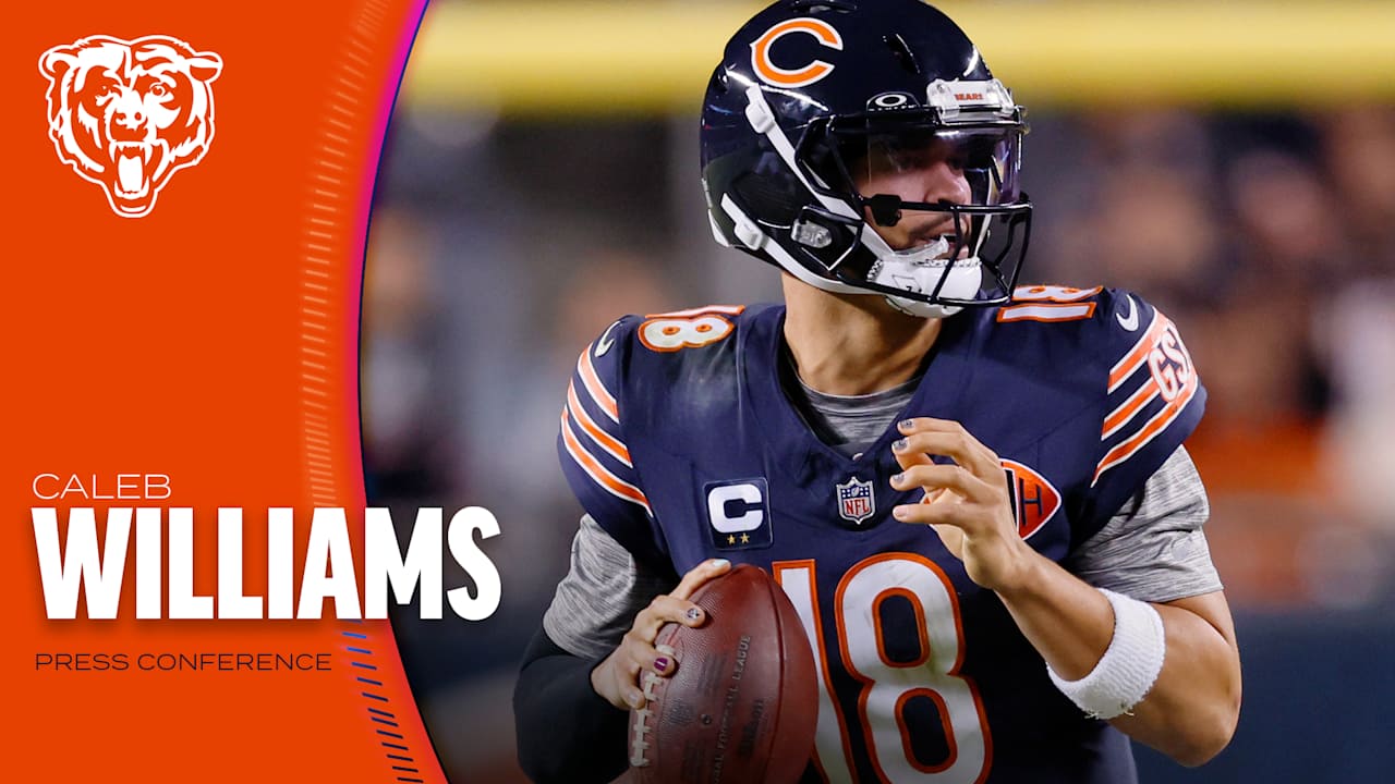 Caleb Williams on being decisive, preparing for Lions | Press Conference