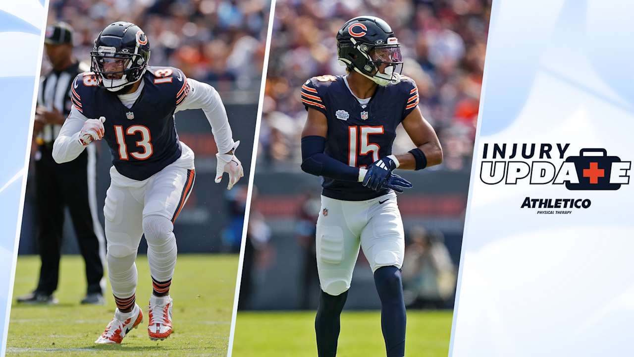 Bears receivers Rome Odunze, Keenan Allen questionable for Week 2 ...