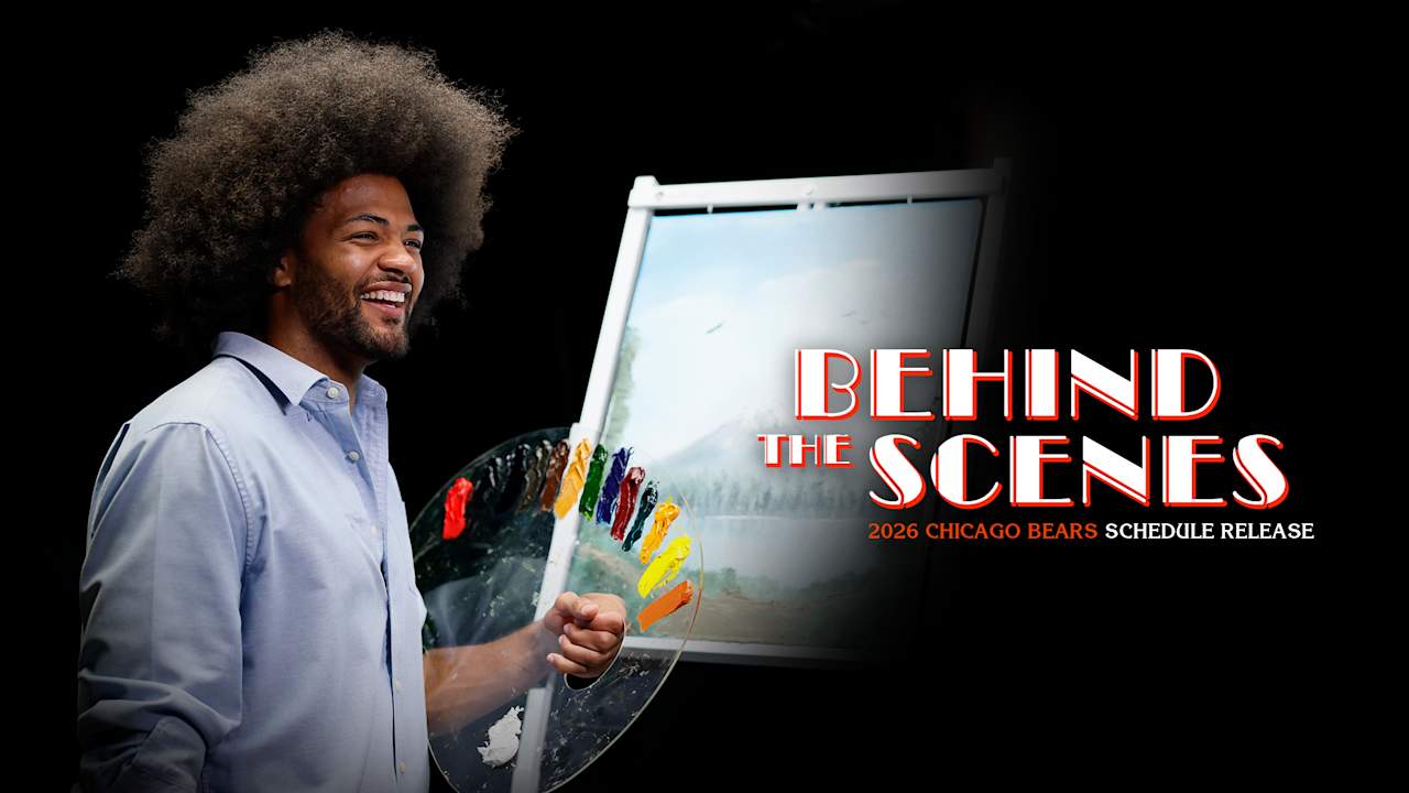 How Rome Odunze Transformed Into Bob Ross For Bears 2026 Schedule
