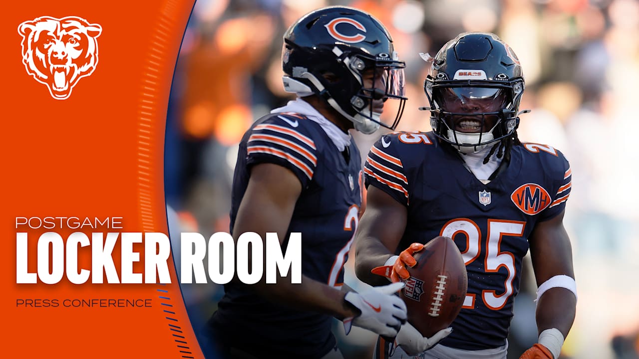 Bears postgame locker room | 2025 Week 12