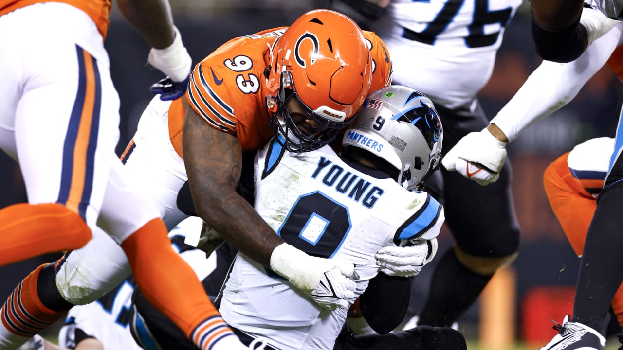 HIGHLIGHT: Justin Jones takes down Bryce Young for third-down sack