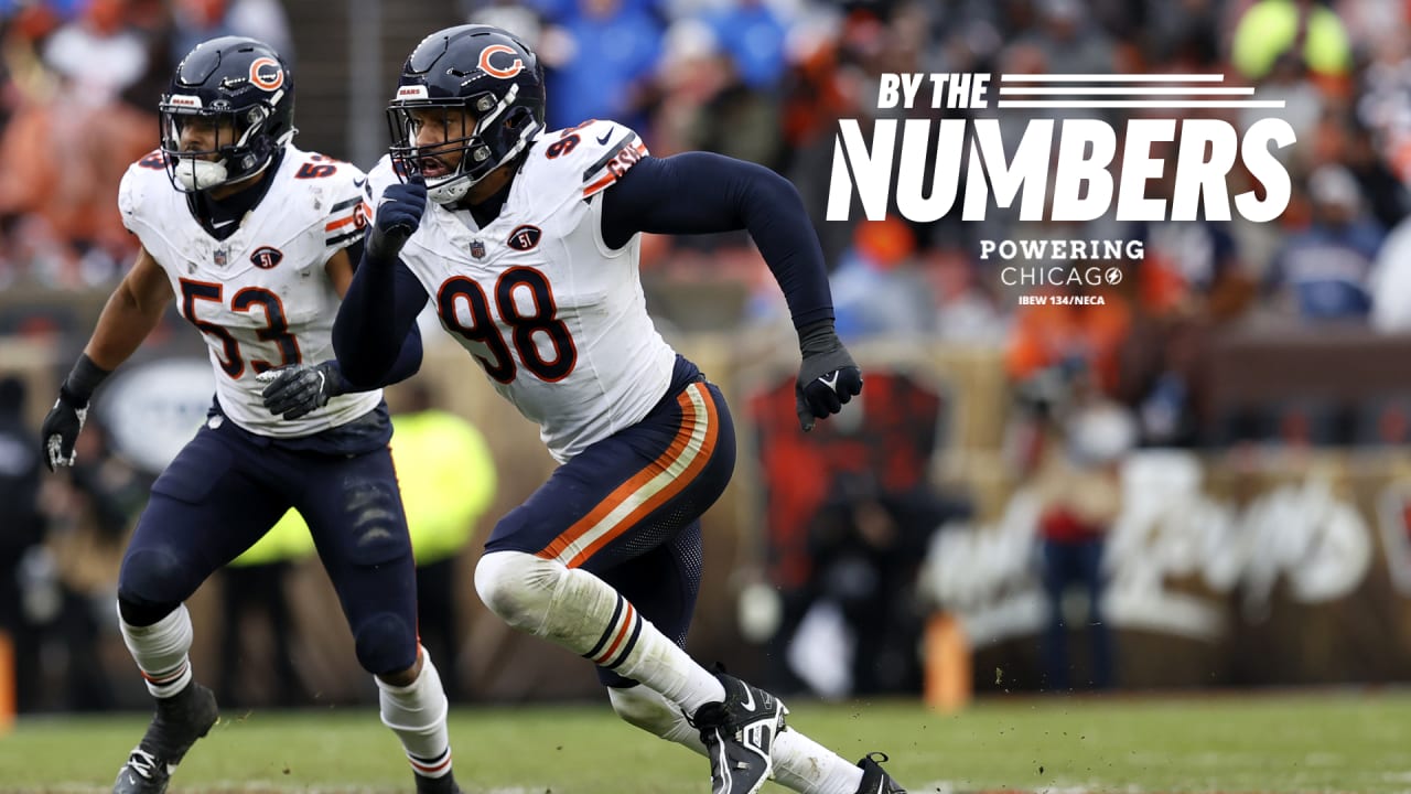 By the Numbers: Bears vs. Browns | 2023 Week 15