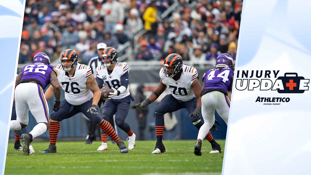 Injury Update: Bears dealing with injuries on offensive line