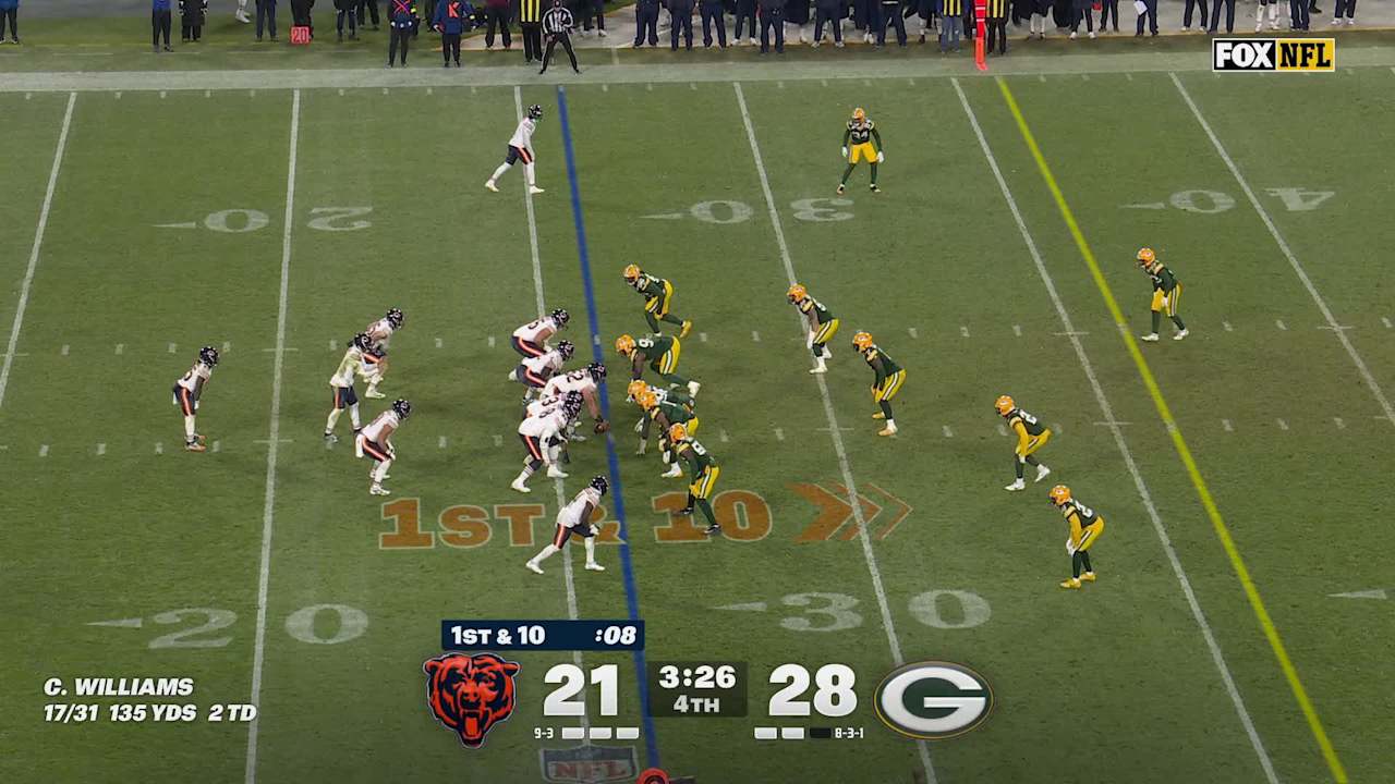 HIGHLIGHT: Caleb Williams' 27-yard completion to Luther Burden III gets ...