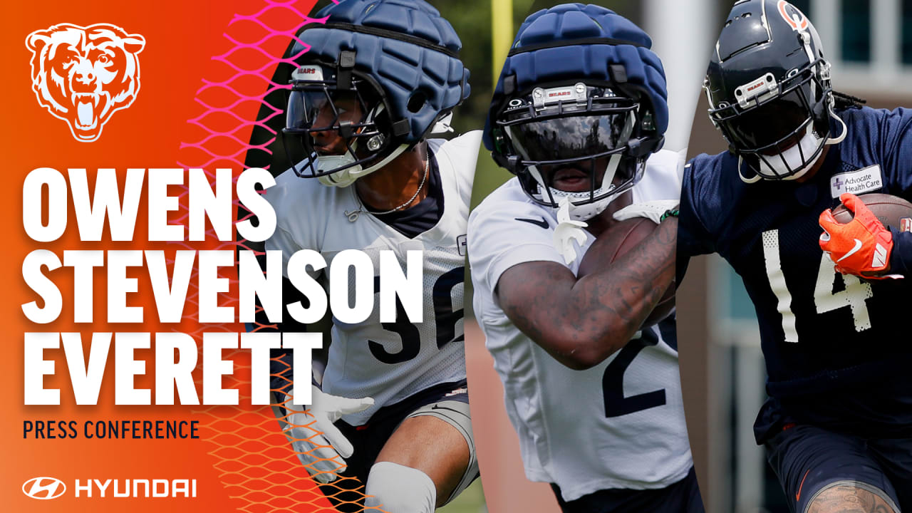 Owens, Stevenson, Everett on building chemistry in training camp ...