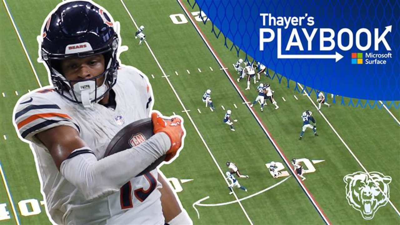 Rome Odunze's breakout game vs. Colts | Thayer's Playbook