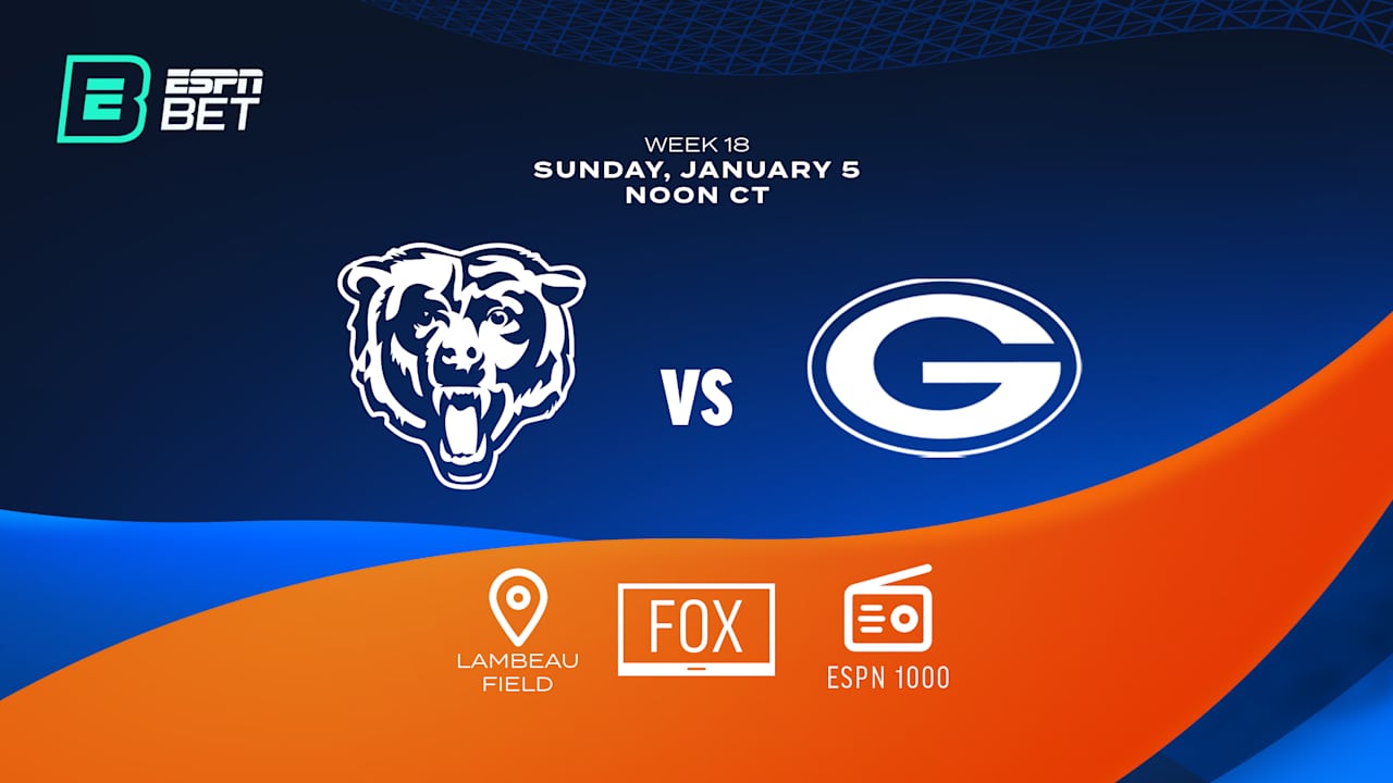 Chicago Bears at Green Bay Packers 2024 Week 18 | How to watch on TV ...