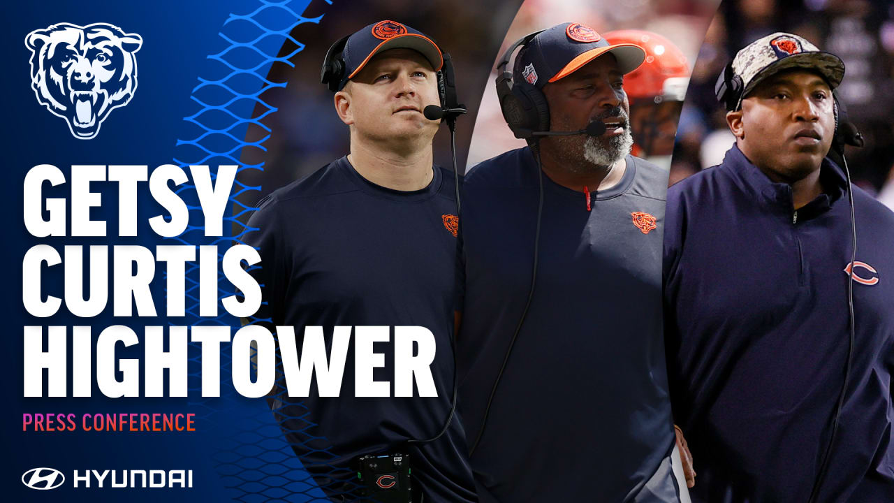 Getsy, Curtis, Hightower preview Lions | Press Conference