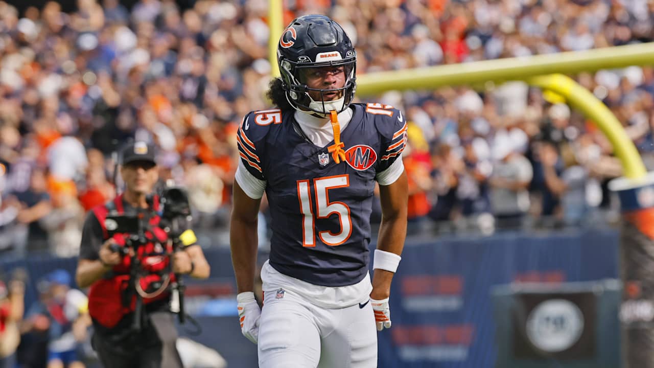 CAN'T-MISS HIGHLIGHT: Caleb Williams finds wide open Rome Odunze for TD