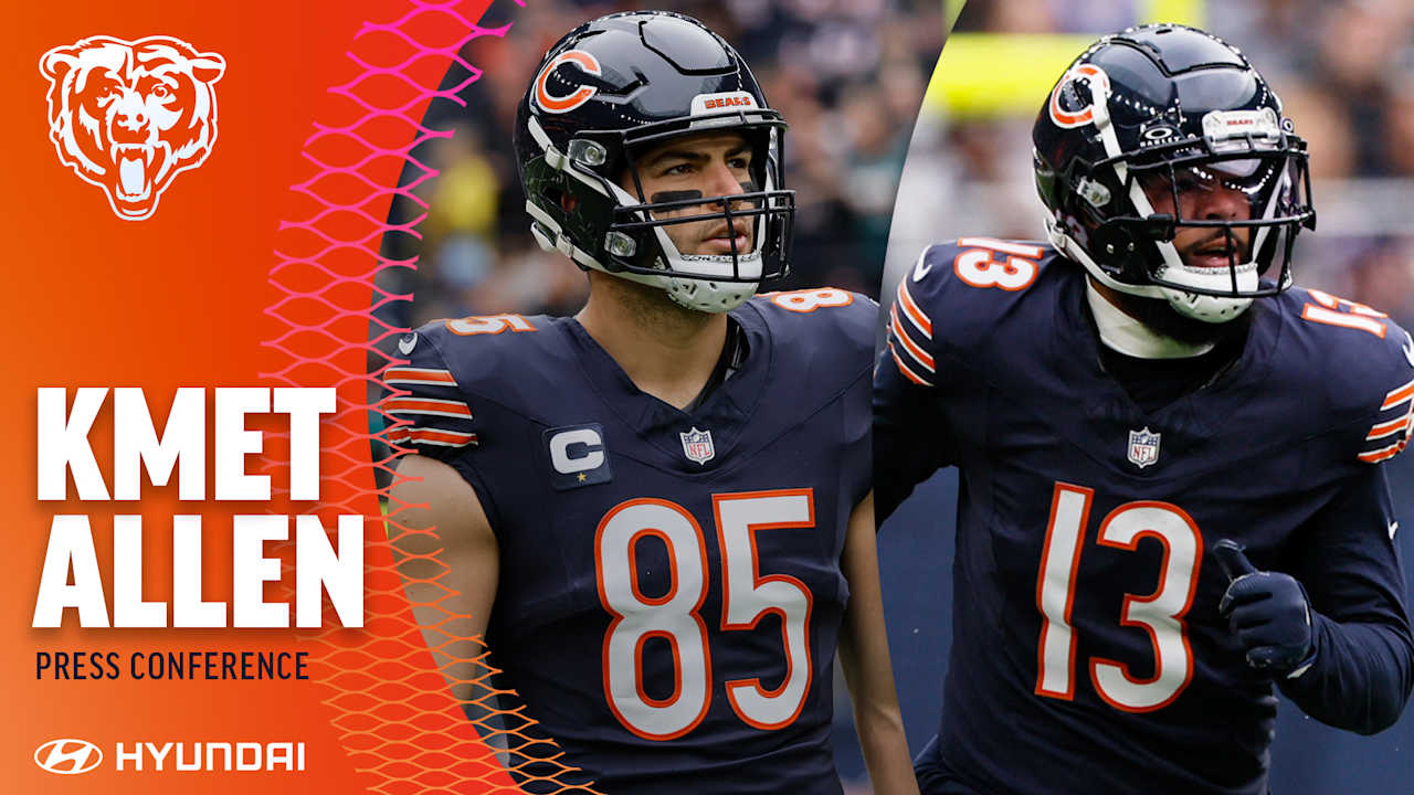 Cole Kmet, Keenan Allen on offensive performance | Press Conference