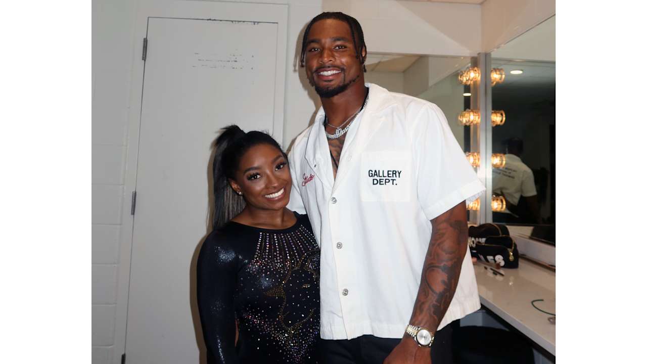 24 hours with Jonathan Owens and Simone Biles