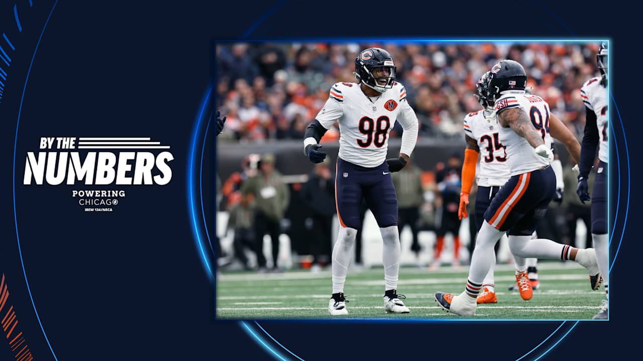 By the Numbers: Bears' 47-42 victory over Bengals