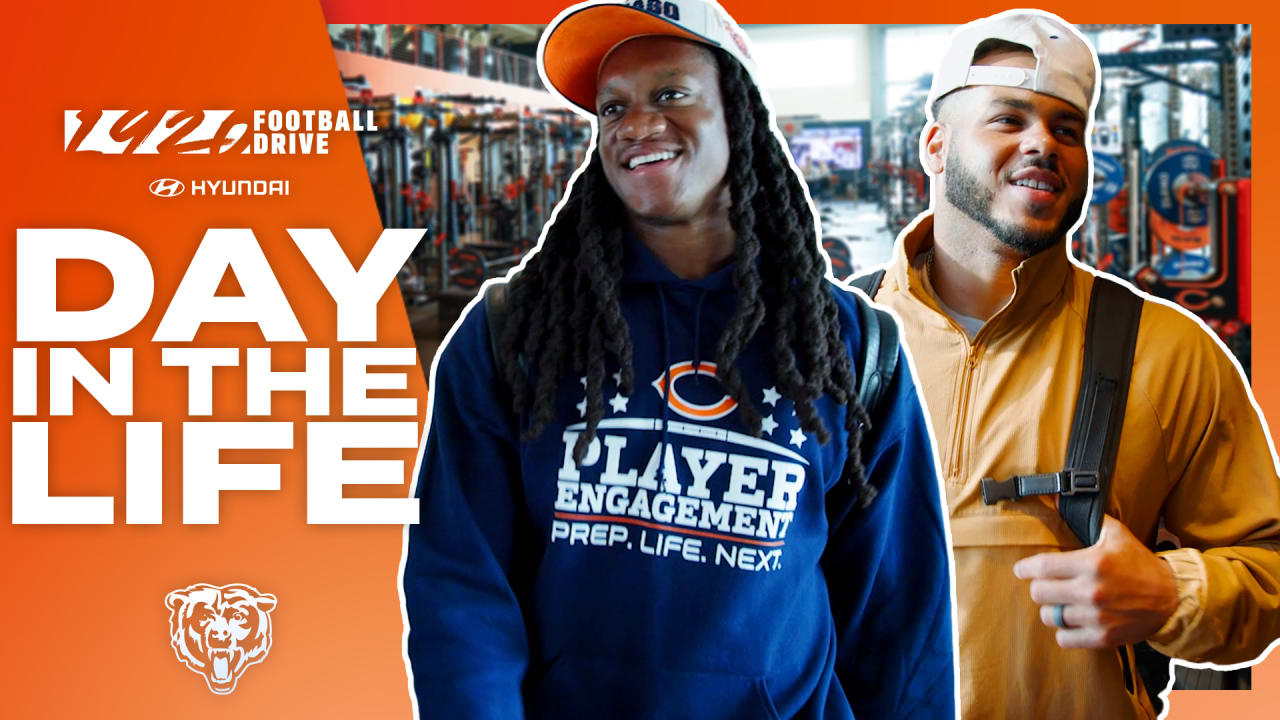Day in the life of a Chicago Bears linebacker | 1920 Football Drive