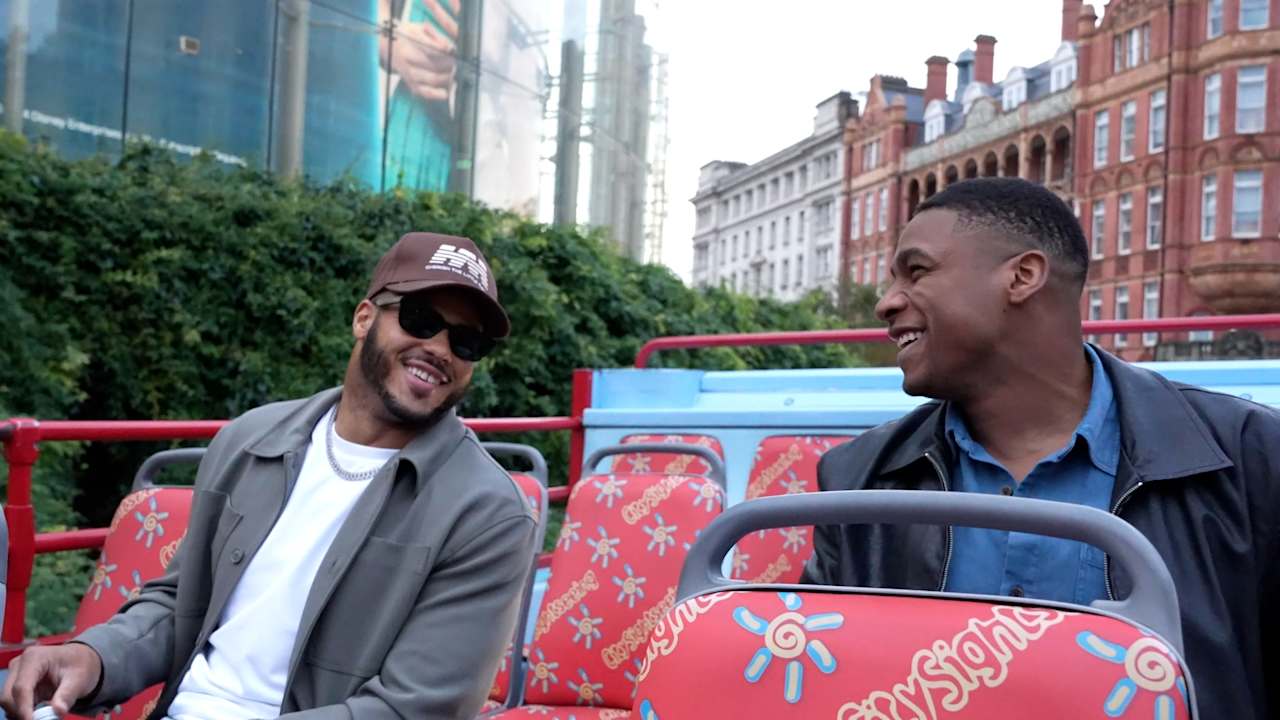 London sightseeing with T.J. Edwards