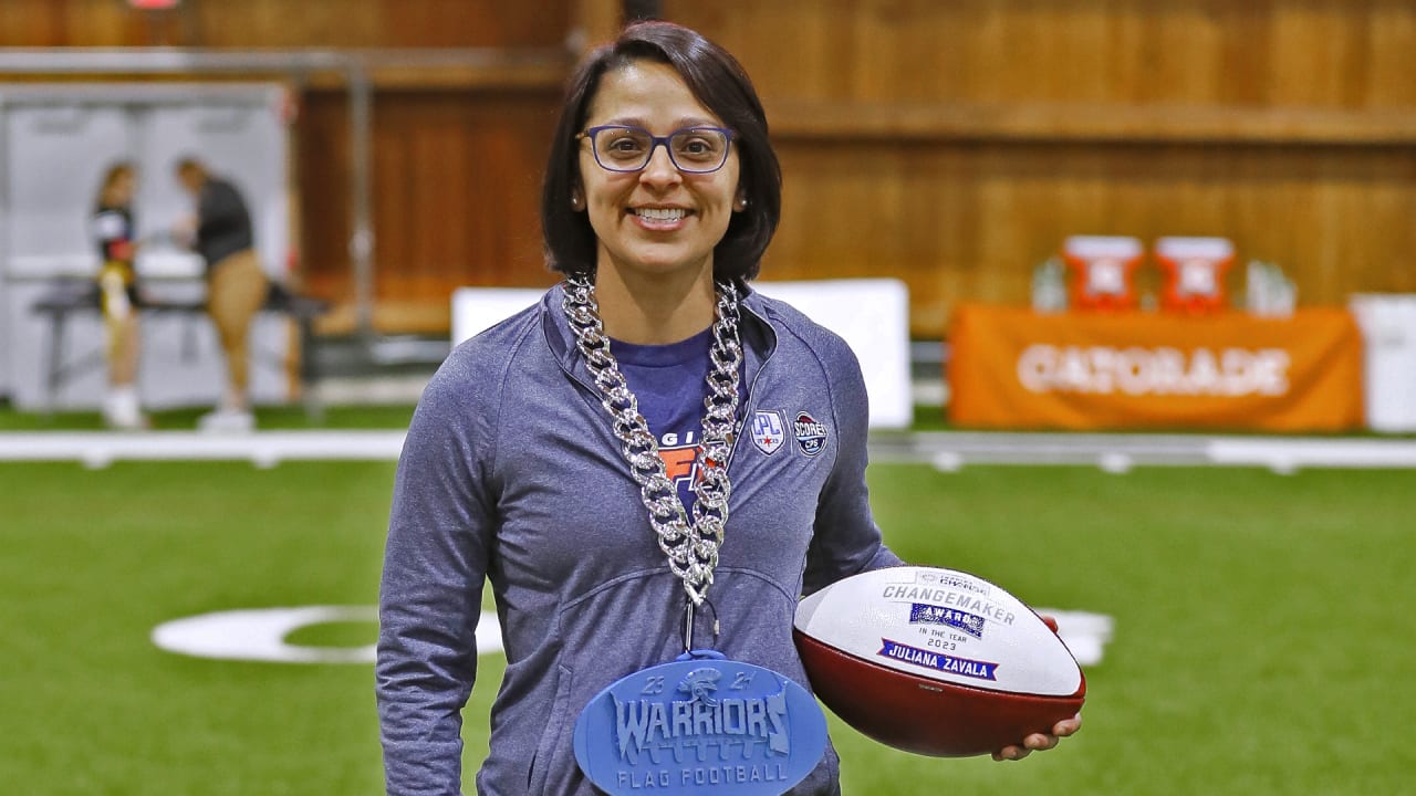Bears name Juliana Zavala winner of Inspire Change Changemaker Award