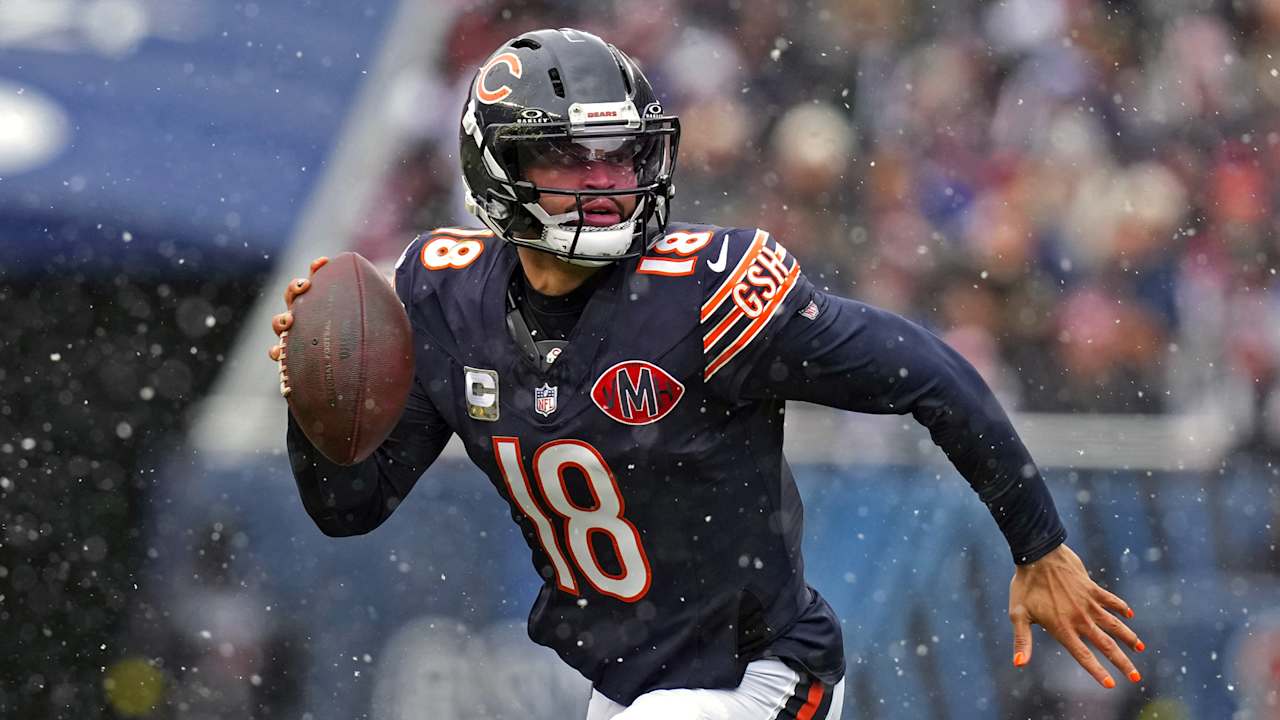 HIGHLIGHTS: Caleb Williams' best plays from 2-TD game vs. Giants