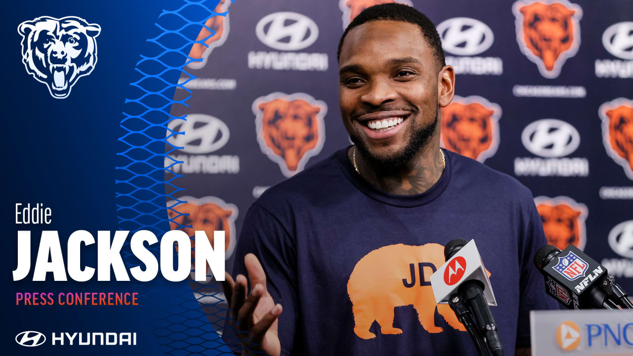 Eddie Jackson receives 2023 PFWA Jeff Dickerson Good Guy Award | Press ...