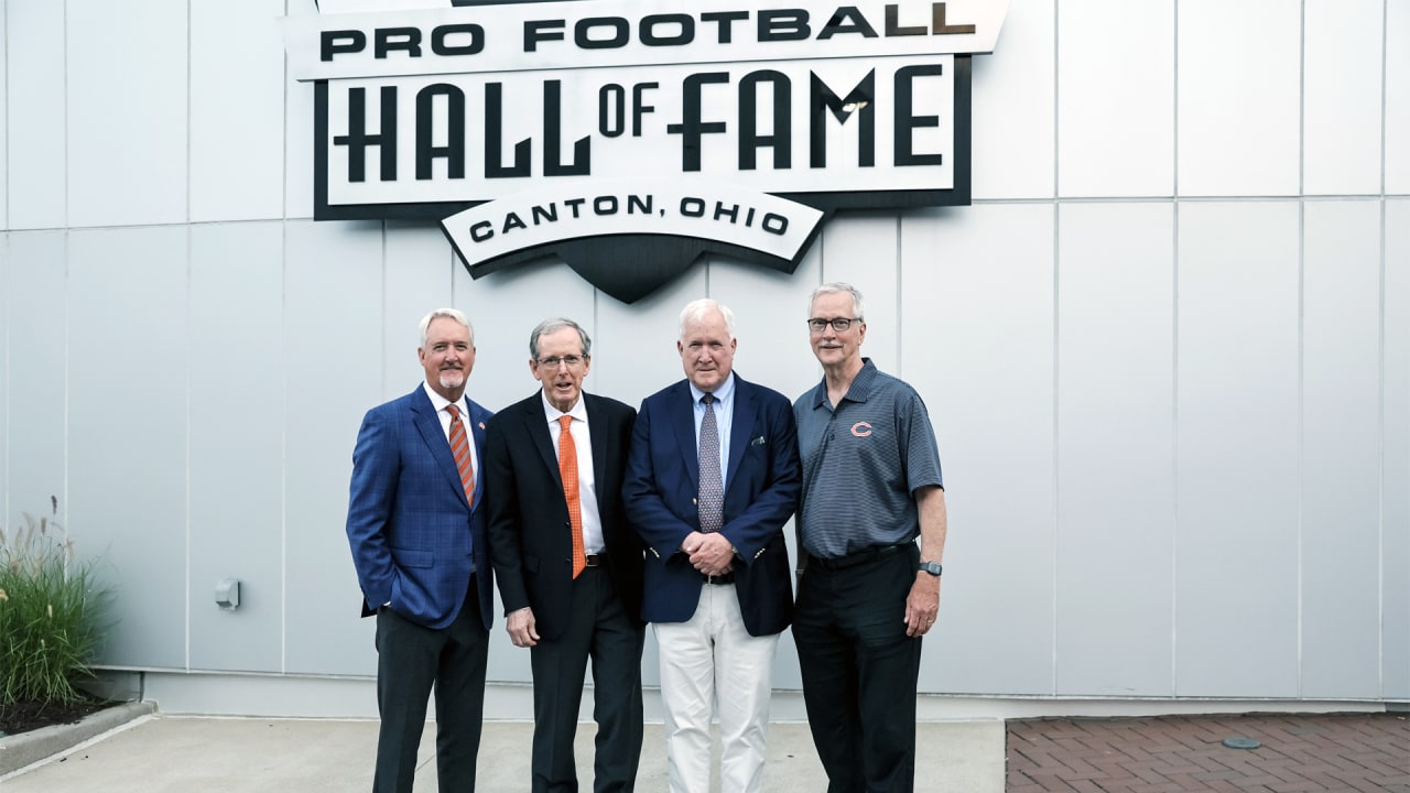 McCaskey brothers reflect on George Halas’ legacy at Hall of Fame