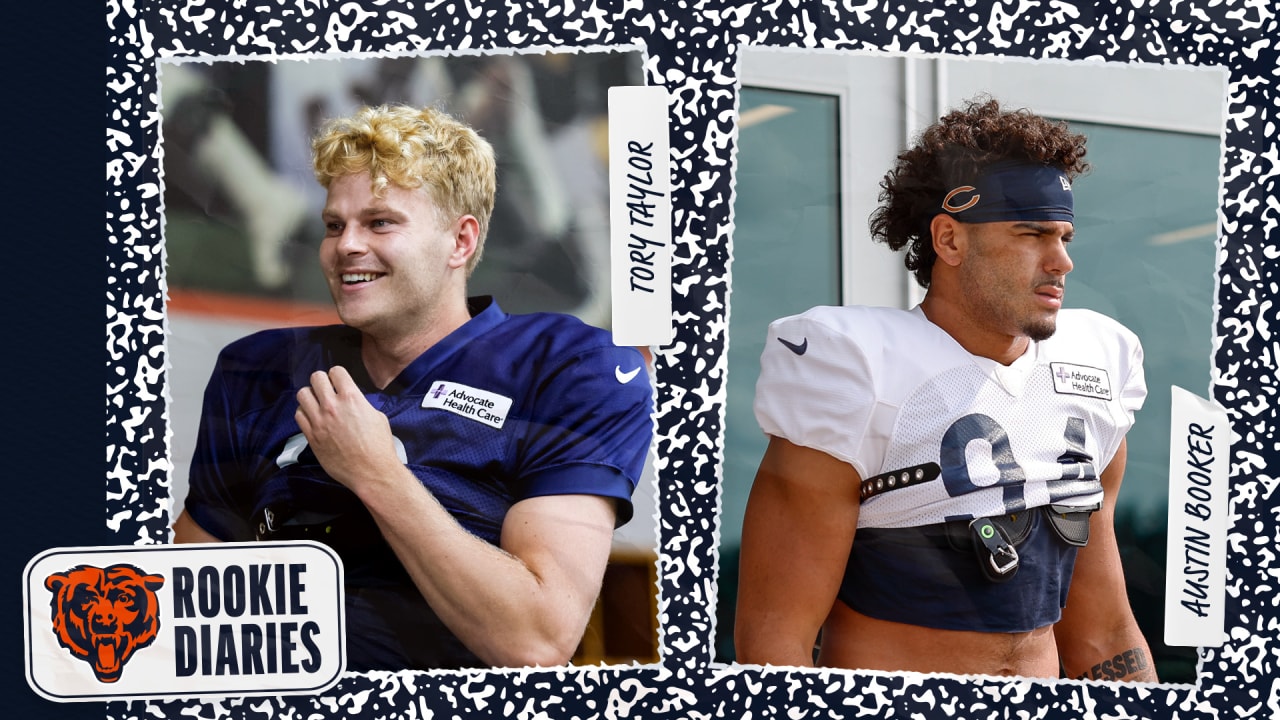 Bears rookie diaries with Tory Taylor, Austin Booker | Week 2