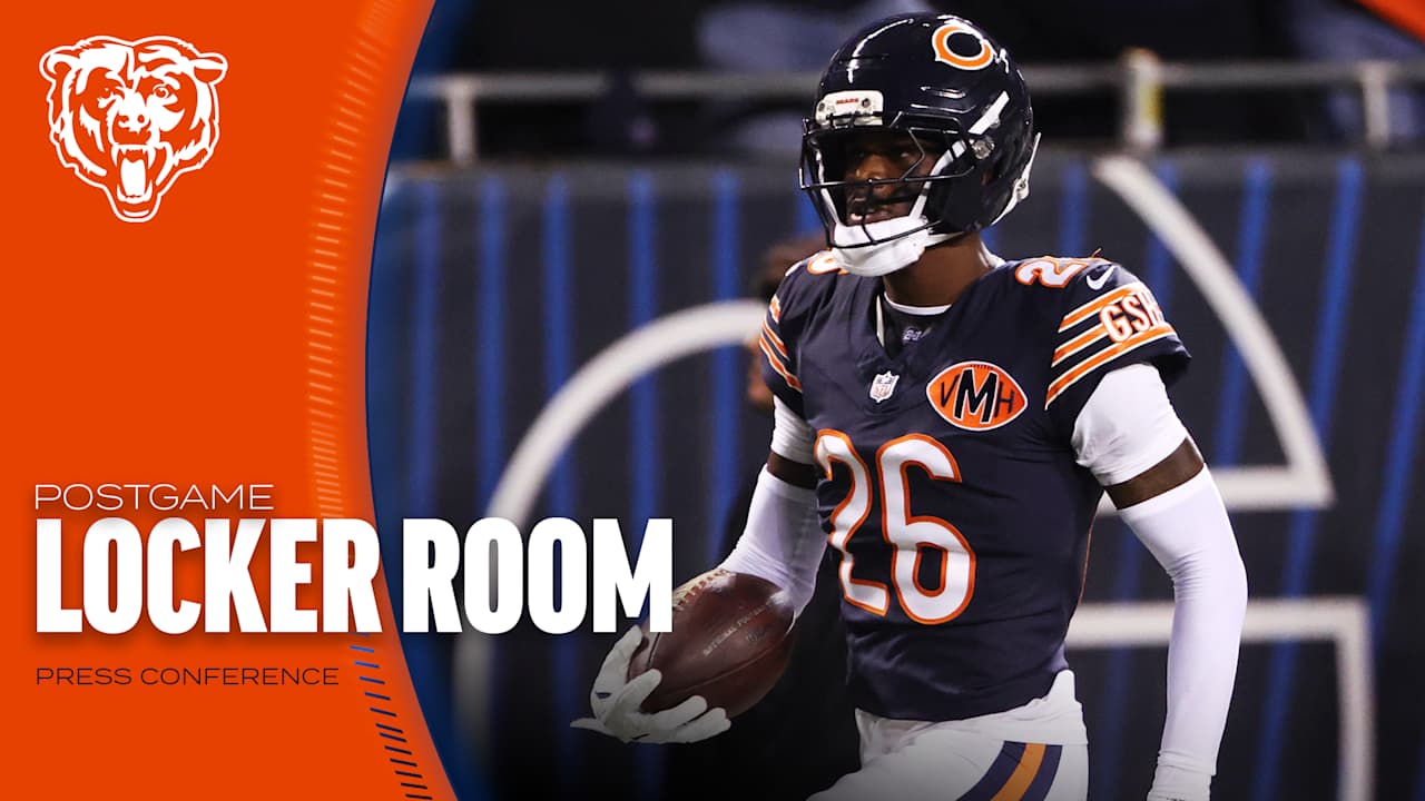 Bears postgame locker room | 2025 Week 1