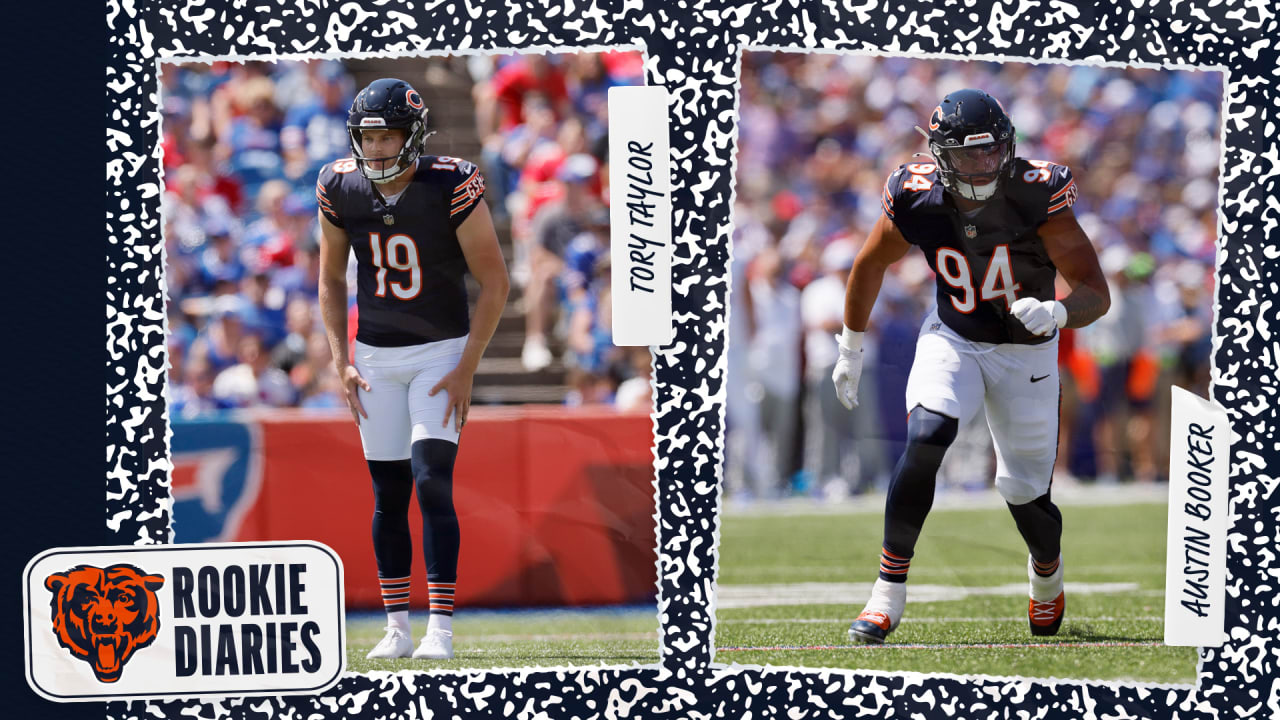 Bears rookie diaries with Tory Taylor, Austin Booker | Week 4