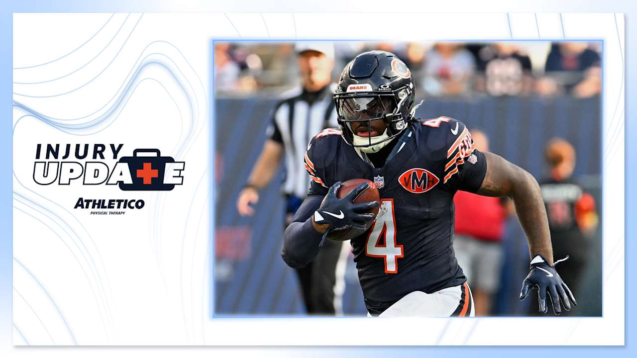 Injury Update: Bears RB D'Andre Swift questionable for Sunday's game ...