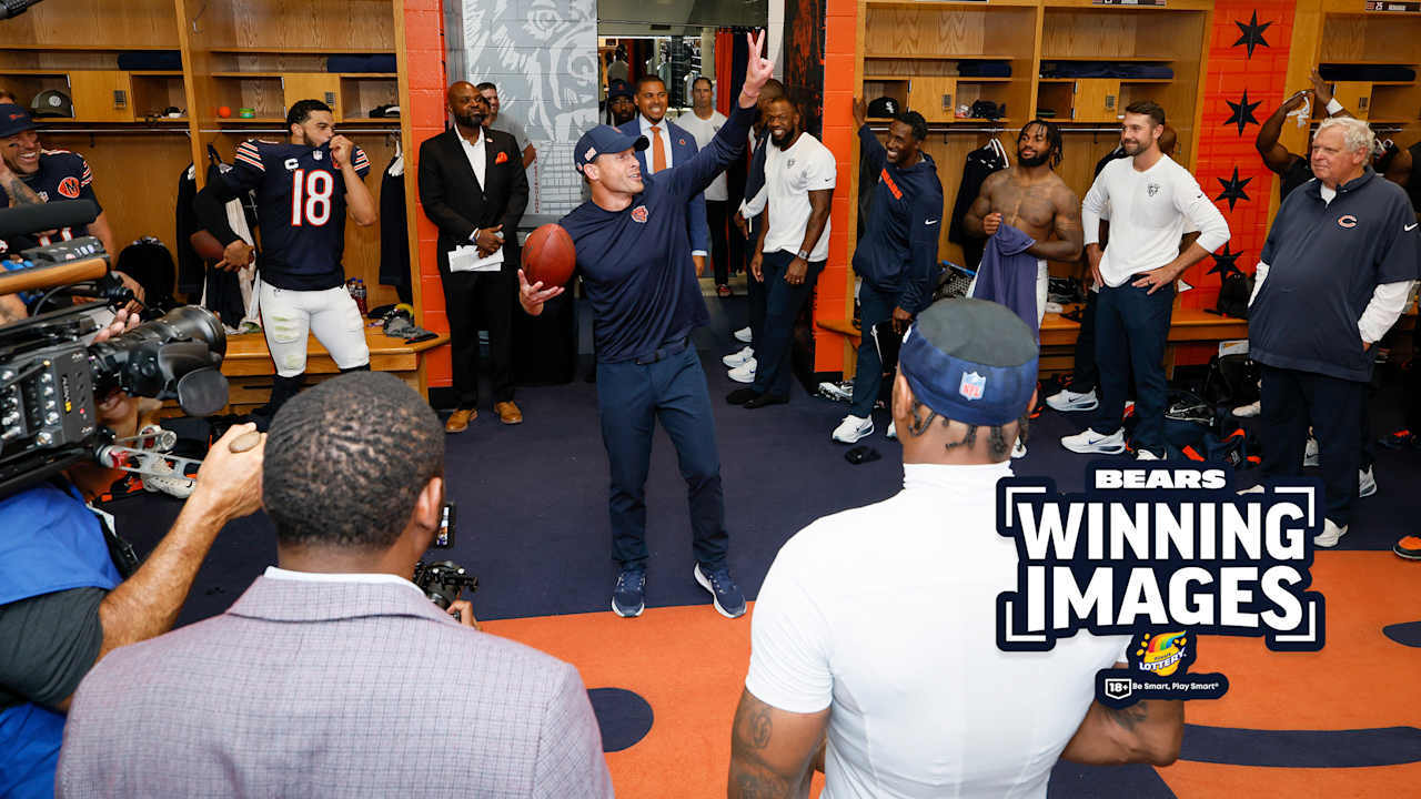 Postgame celebration photos from Bears' Week 3 victory over Cowboys ...