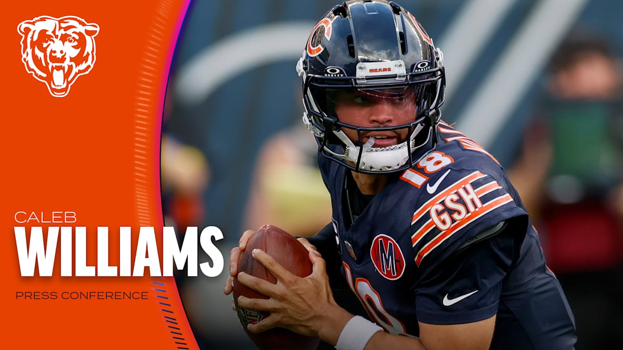 Caleb Williams focused on preparing for Raiders | Press Conference