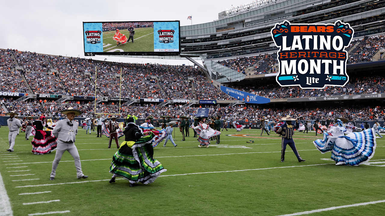 Bears celebrate Latino Heritage Month at Soldier Field