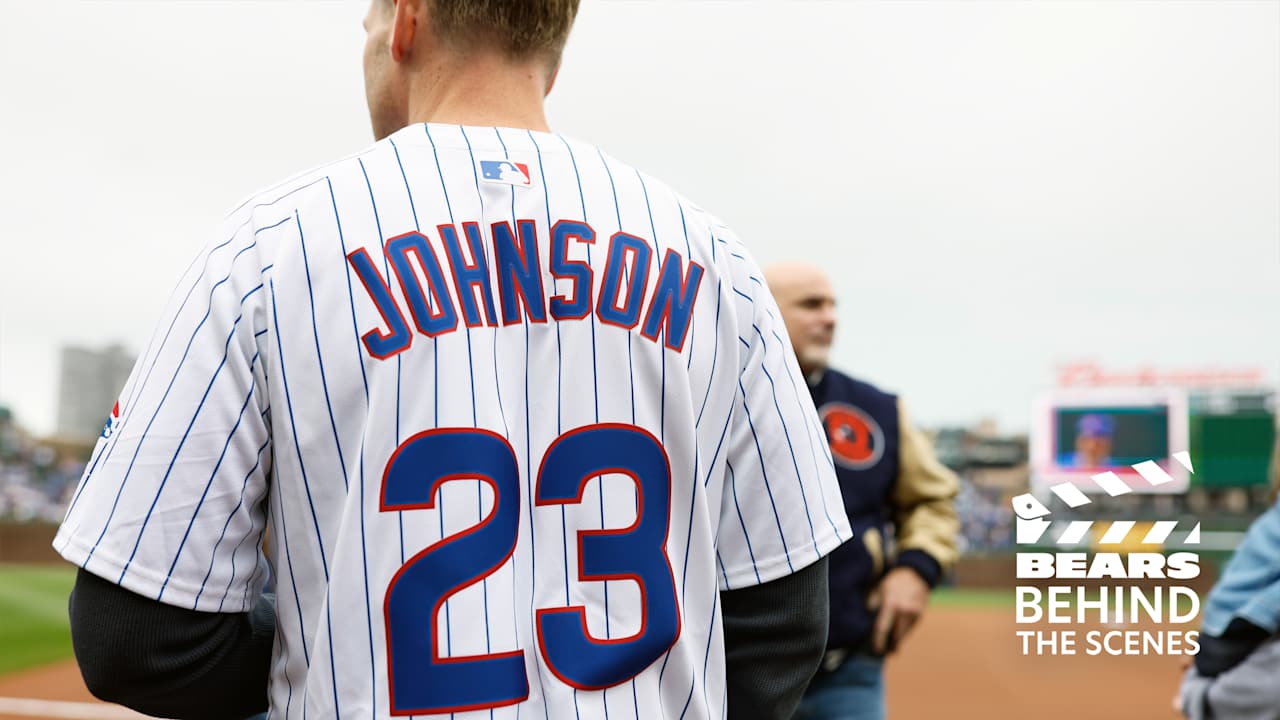 Coach at the Confines: Ben Johnson throws first pitch at Cubs game ...