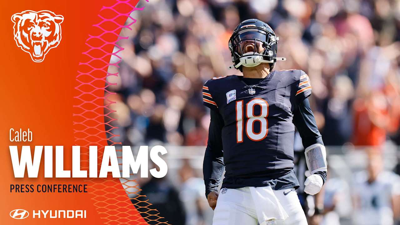 Caleb Williams on win vs. Panthers, the week ahead | Press Conference