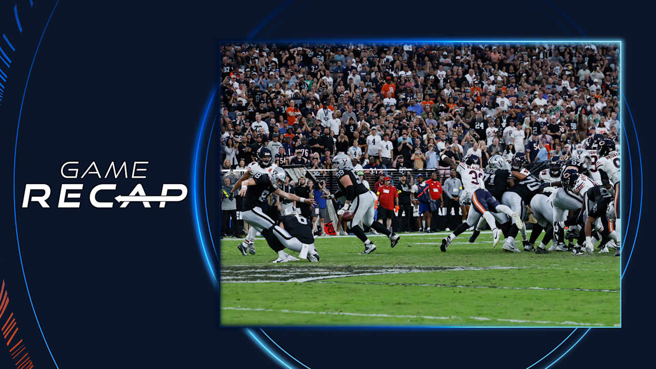 Game Recap: Bears pull out thrilling road victory over Raiders