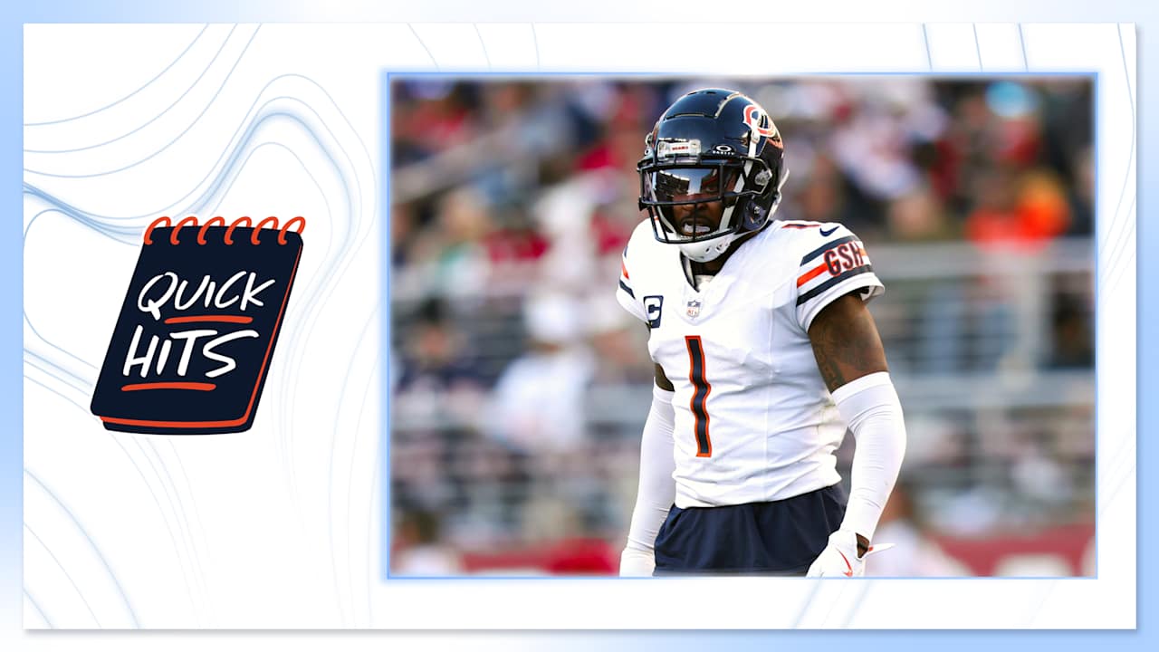 Bears CB Jaylon Johnson one step closer to game action