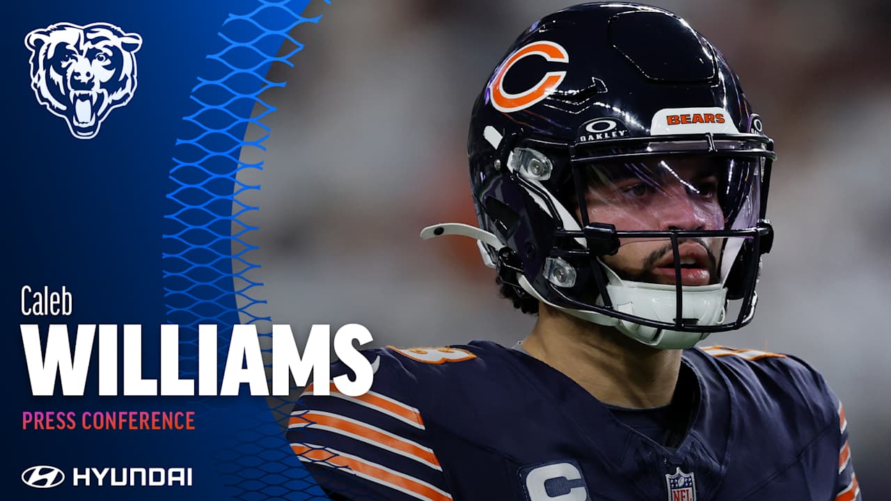 Caleb Williams media availability | Press Conference