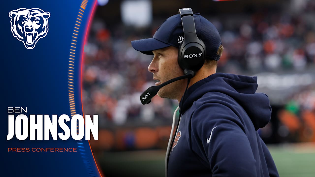 Ben Johnson on Week 9 win over Bengals | Press Conference