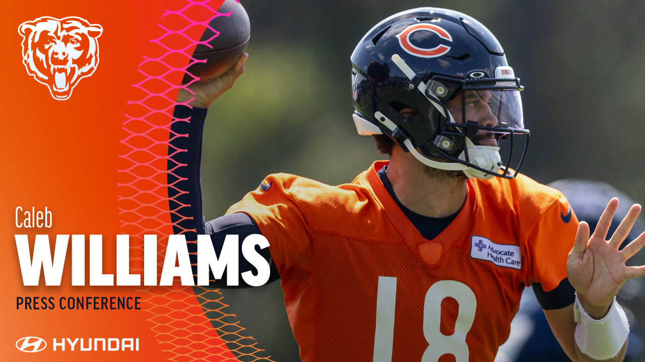 Caleb Williams on progress and preparation | Press Conference