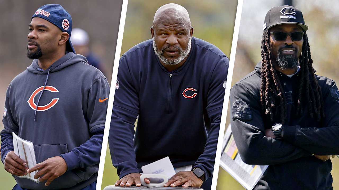 Bears benefitting from assistant coaches’ experience as NFL players