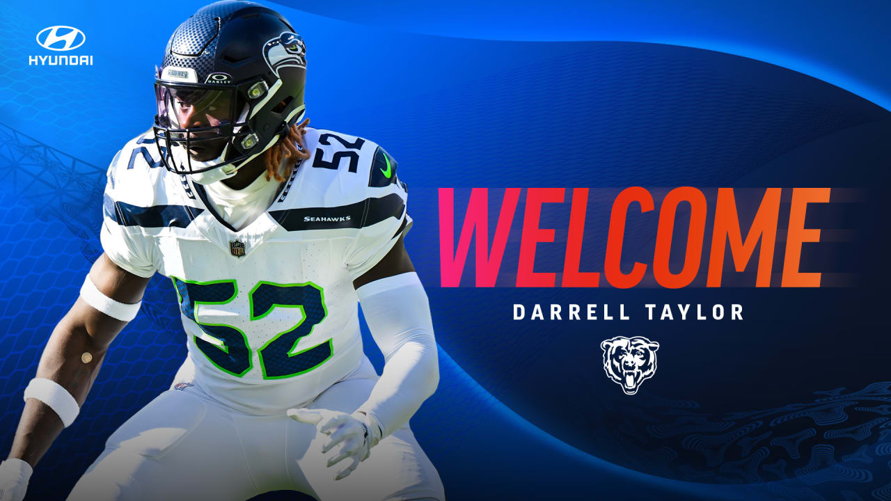 Roster Move: Bears agree to acquire edge rusher Darrell Taylor from ...