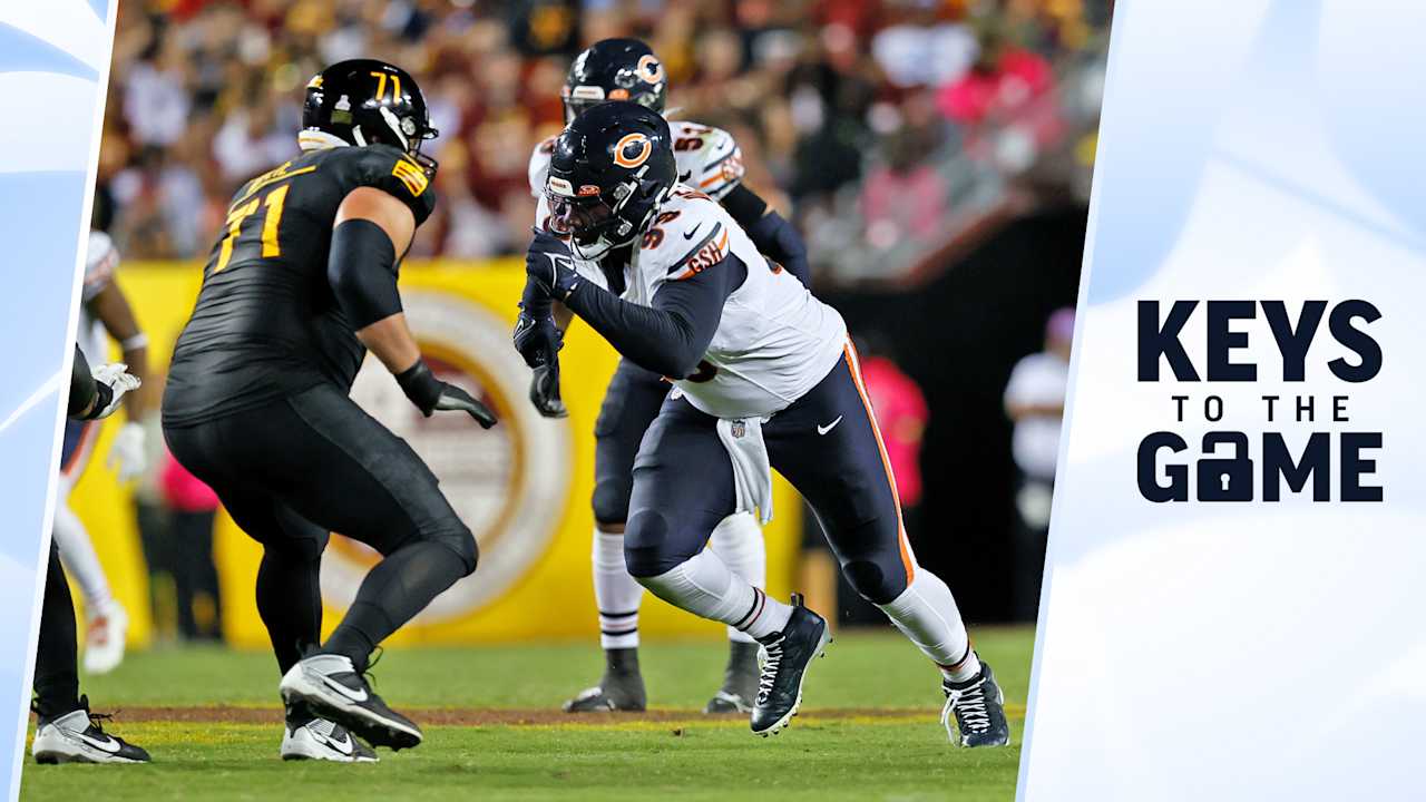 Keys to the Game: 3 things that should help Bears defeat Commanders