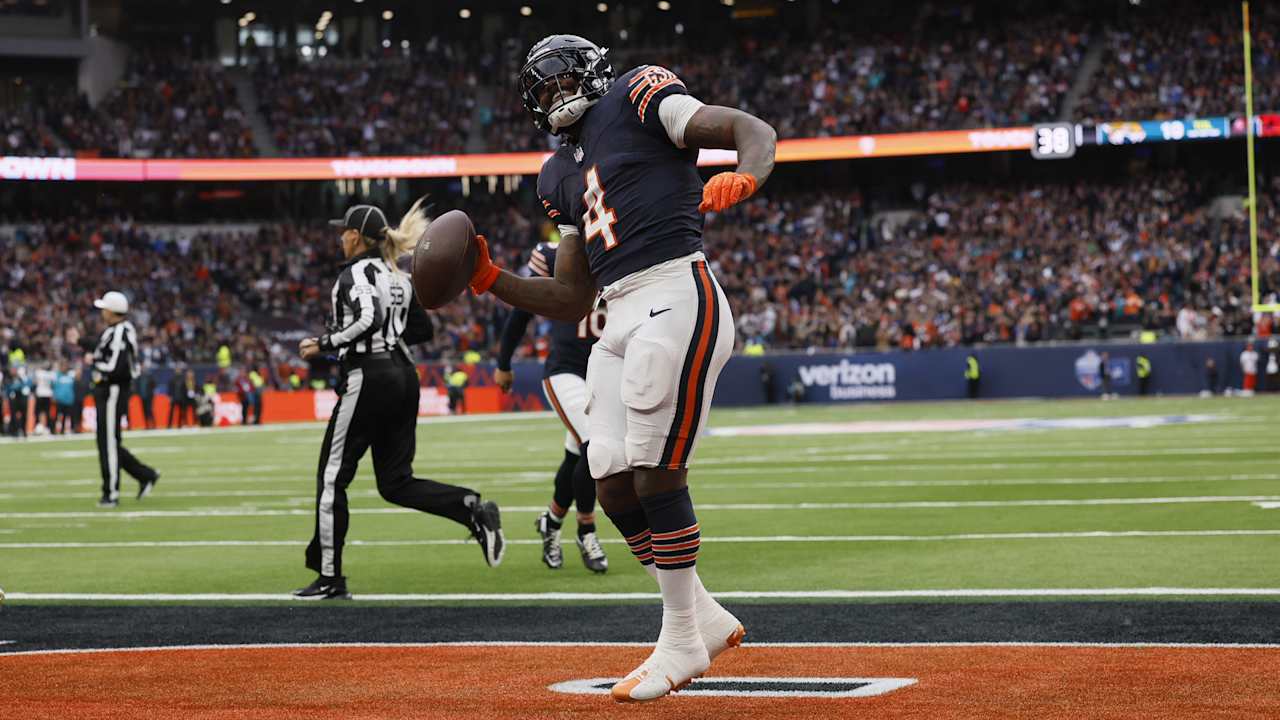 HIGHLIGHTS: D'Andre Swift's best plays from 119-yard game in London