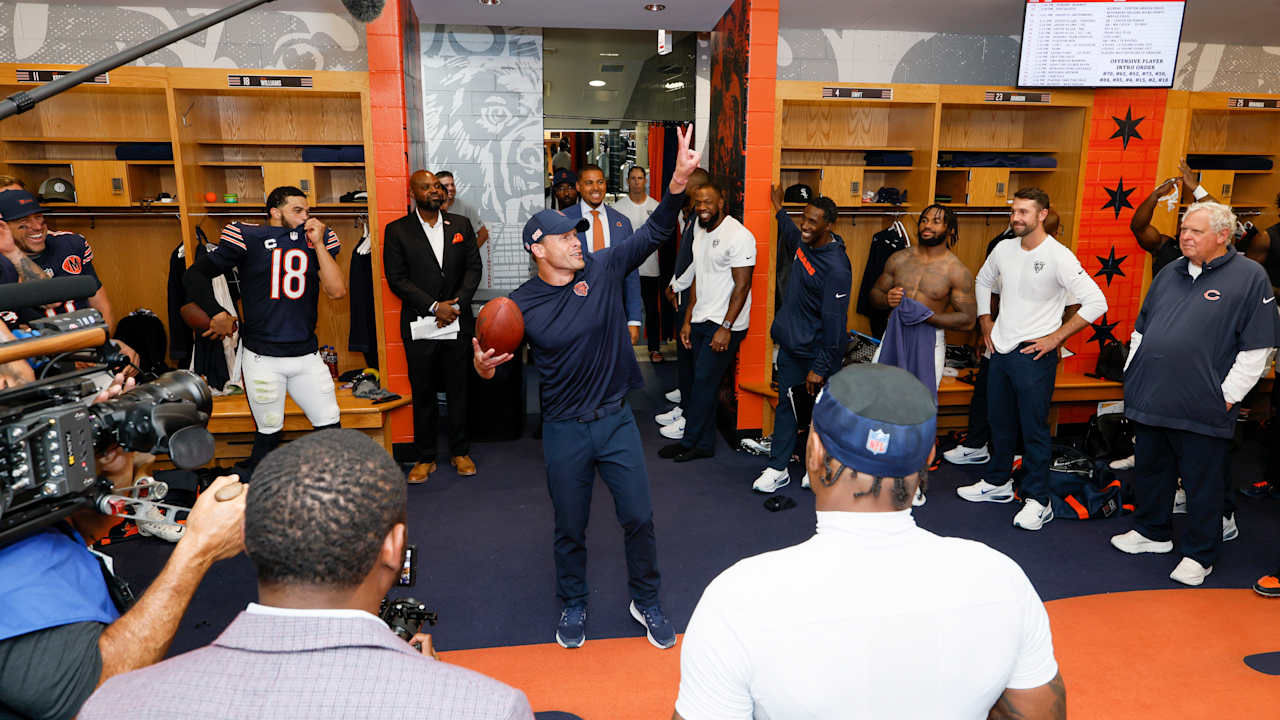 Ben Johnson locker room speech after win over Cowboys