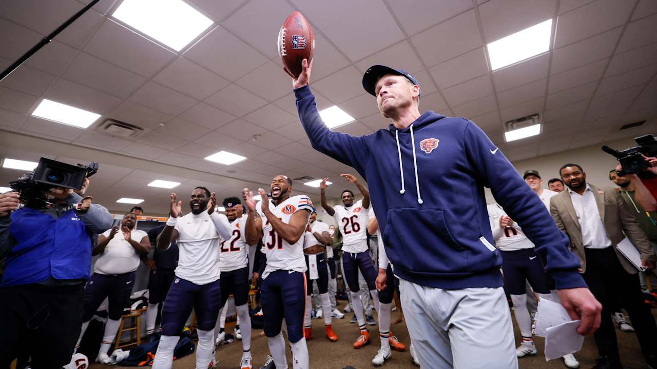 Ben Johnson locker room speech after win over Bengals