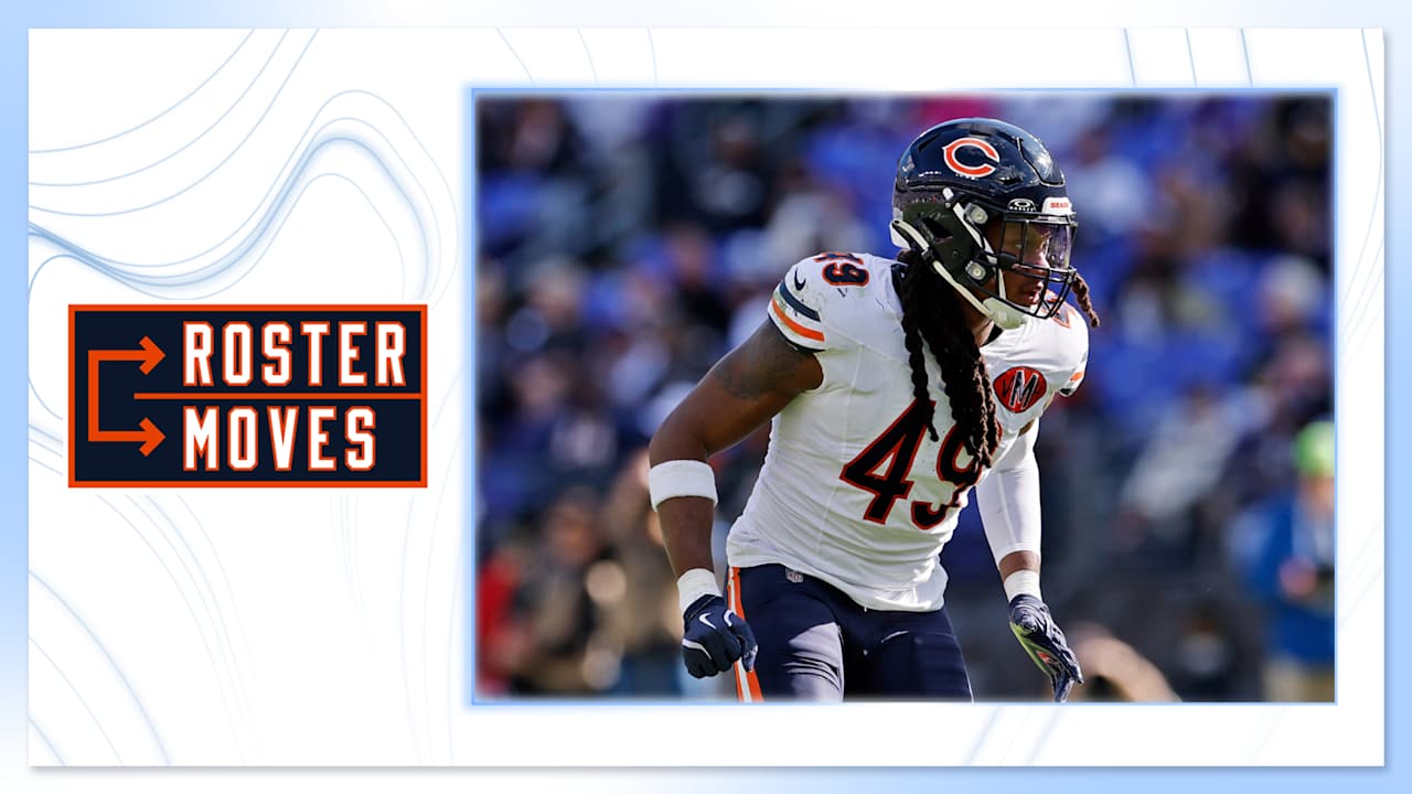 Roster Moves: Chicago Bears designate Edmunds for return