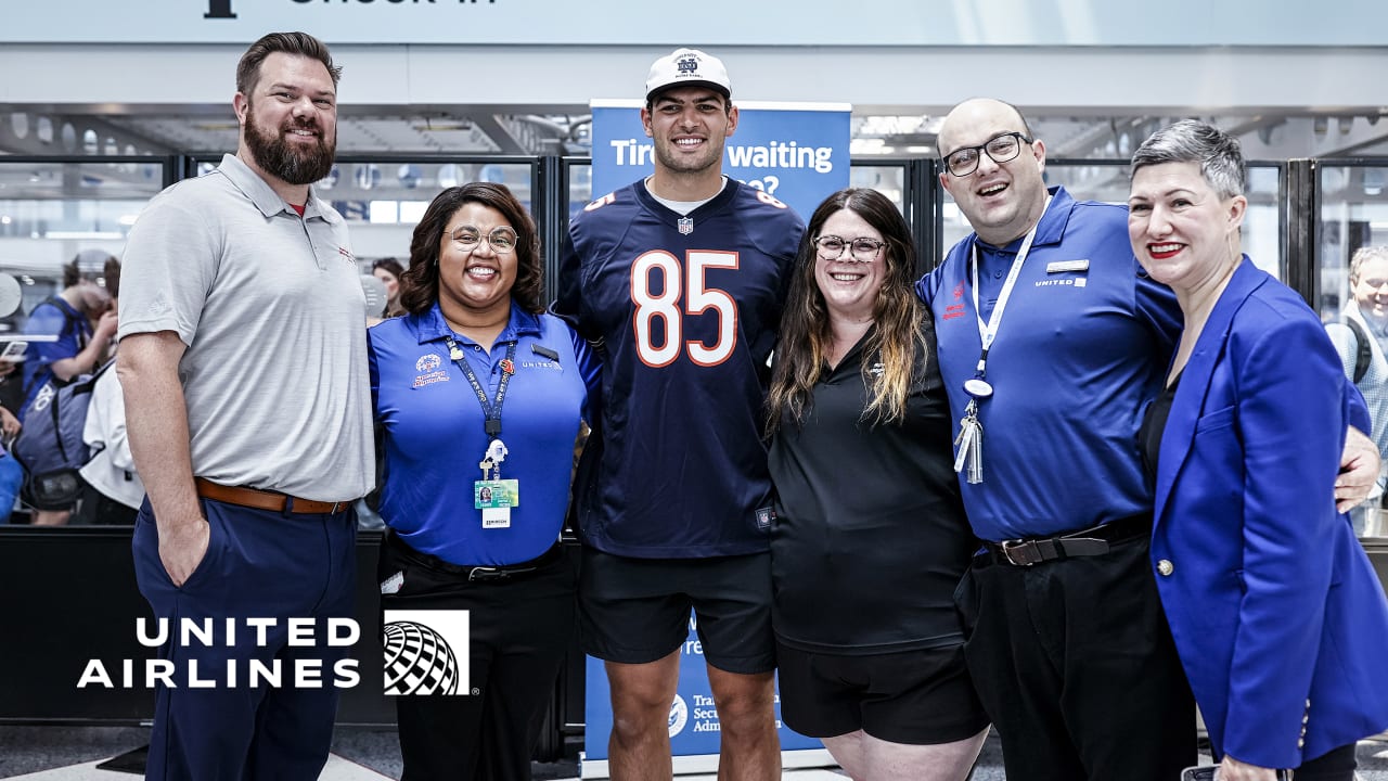 Cole Kmet partners with United Airlines to help support Special Olympics