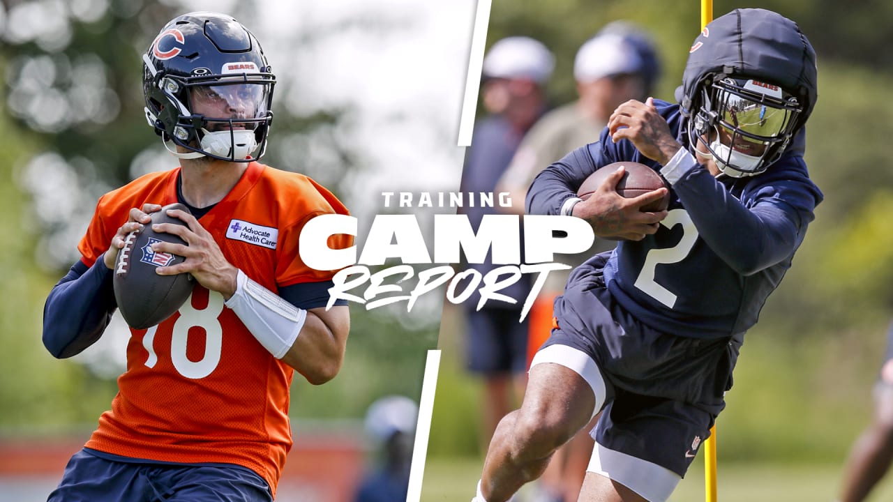 Latest Chicago Bears training camp news: Caleb Williams teams up with ...