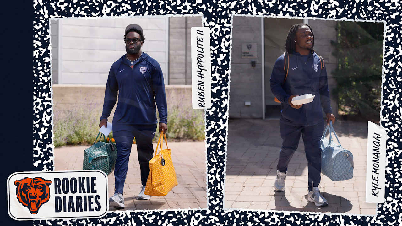 Bears rookie diaries with Ruben Hyppolite II, Kyle Monangai | Week 5