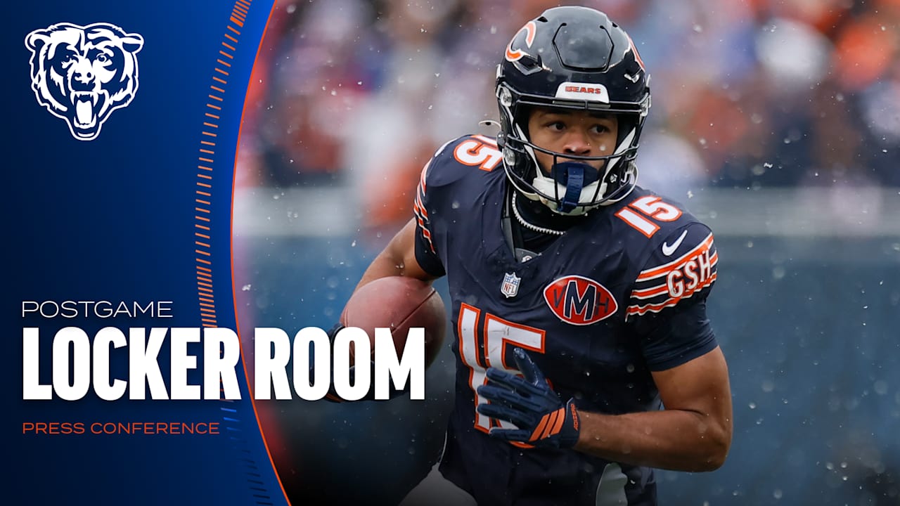 Bears postgame locker room | 2025 Week 10