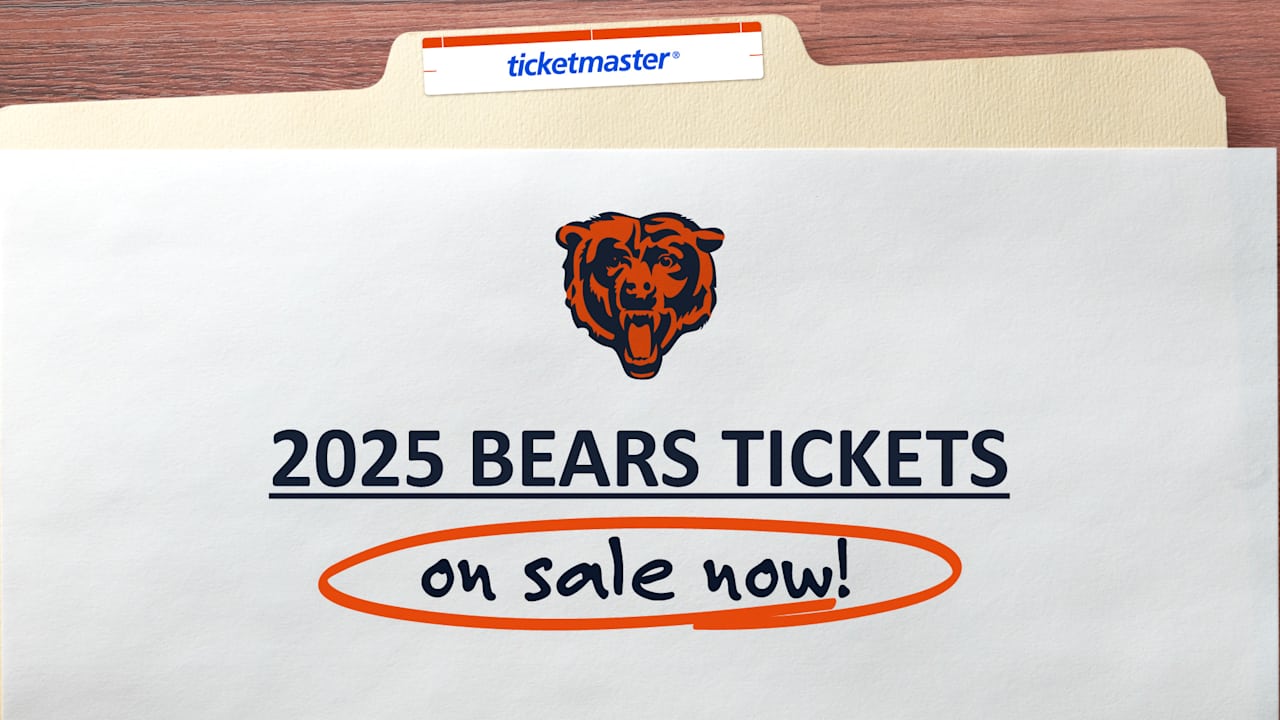 Bears tickets for 2025 season on sale now