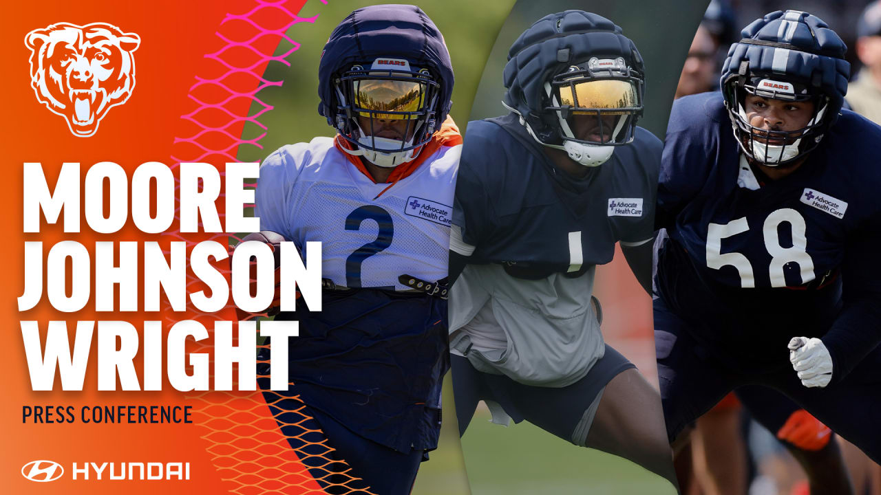 Moore, Johnson, Wright look ahead to Week 1 | Press Conference