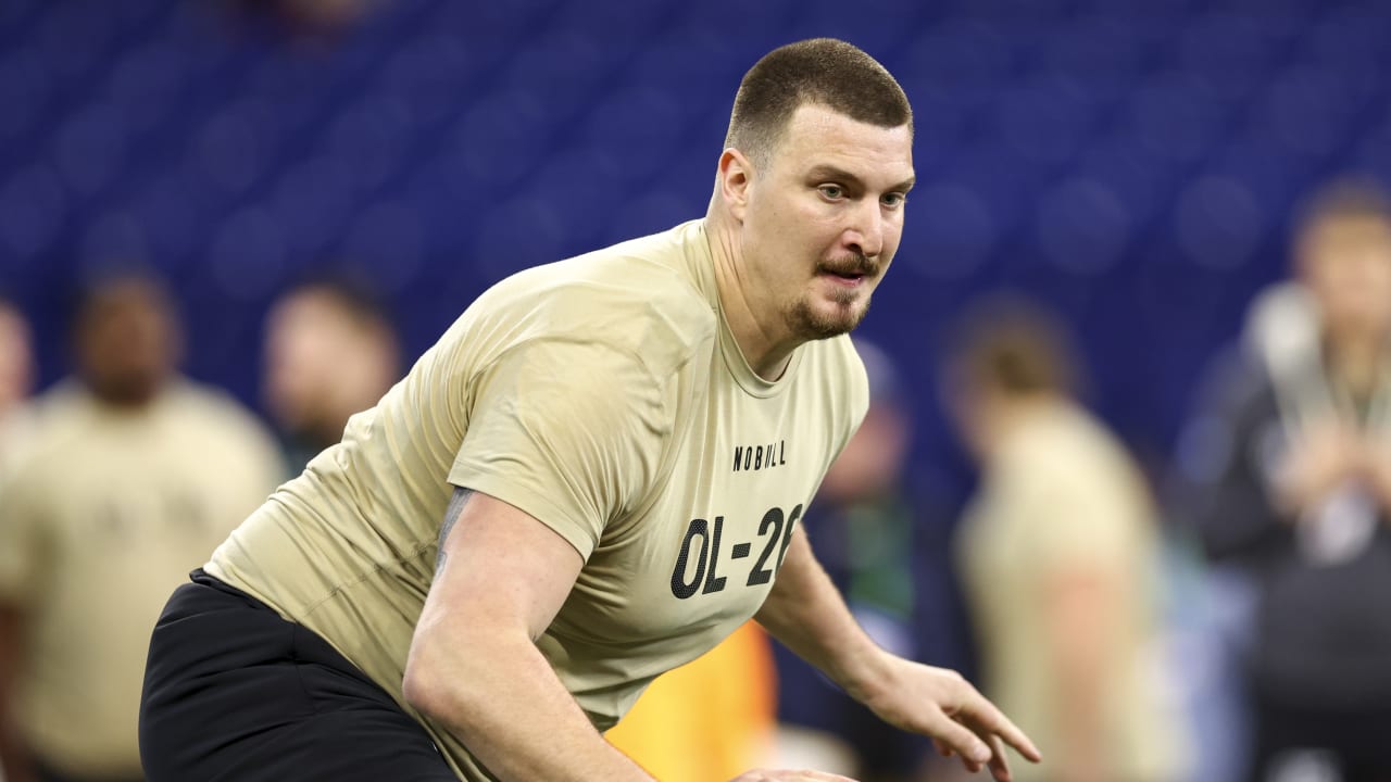 Photos: Best of OL at the 2024 NFL Combine